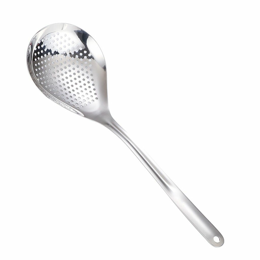 Шумовка Сито из нержавеющей стали, Шумовка-дуршлаг, Сеточка для фритюрницы, Ложка для масла для удаления, Фильтрующая кухонная утварь
