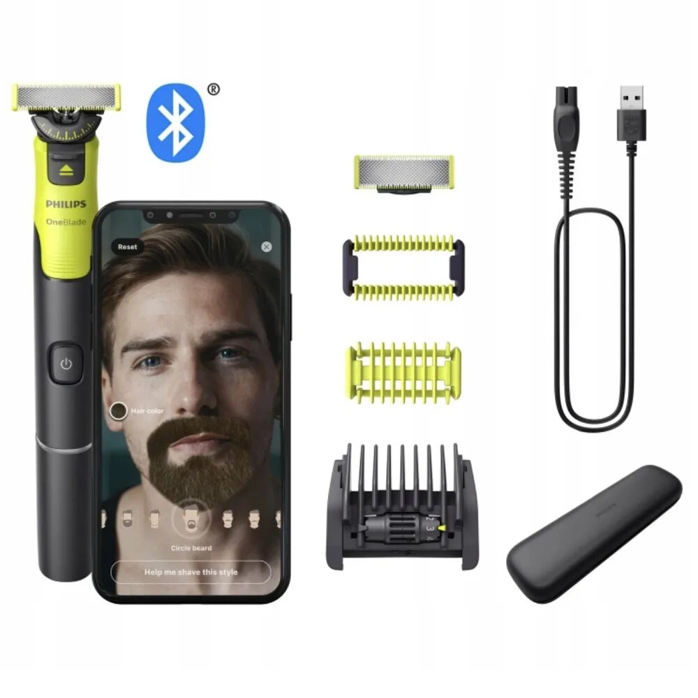 Триммер Philips OneBlade 360 QP4631/65, черный