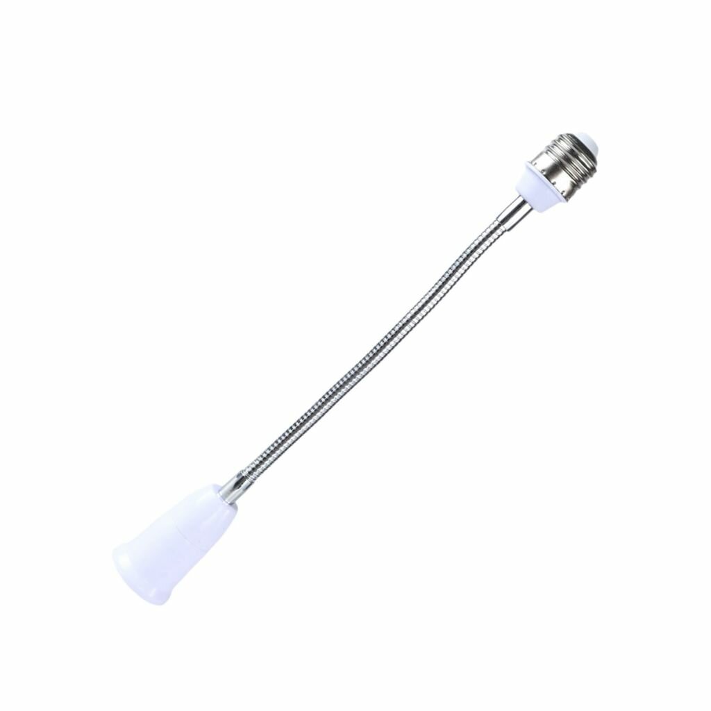 (1шт) Держатель лампы E27 к удлинительному шлангу E27 удлинительный держатель лампы универсальная головка-19 см