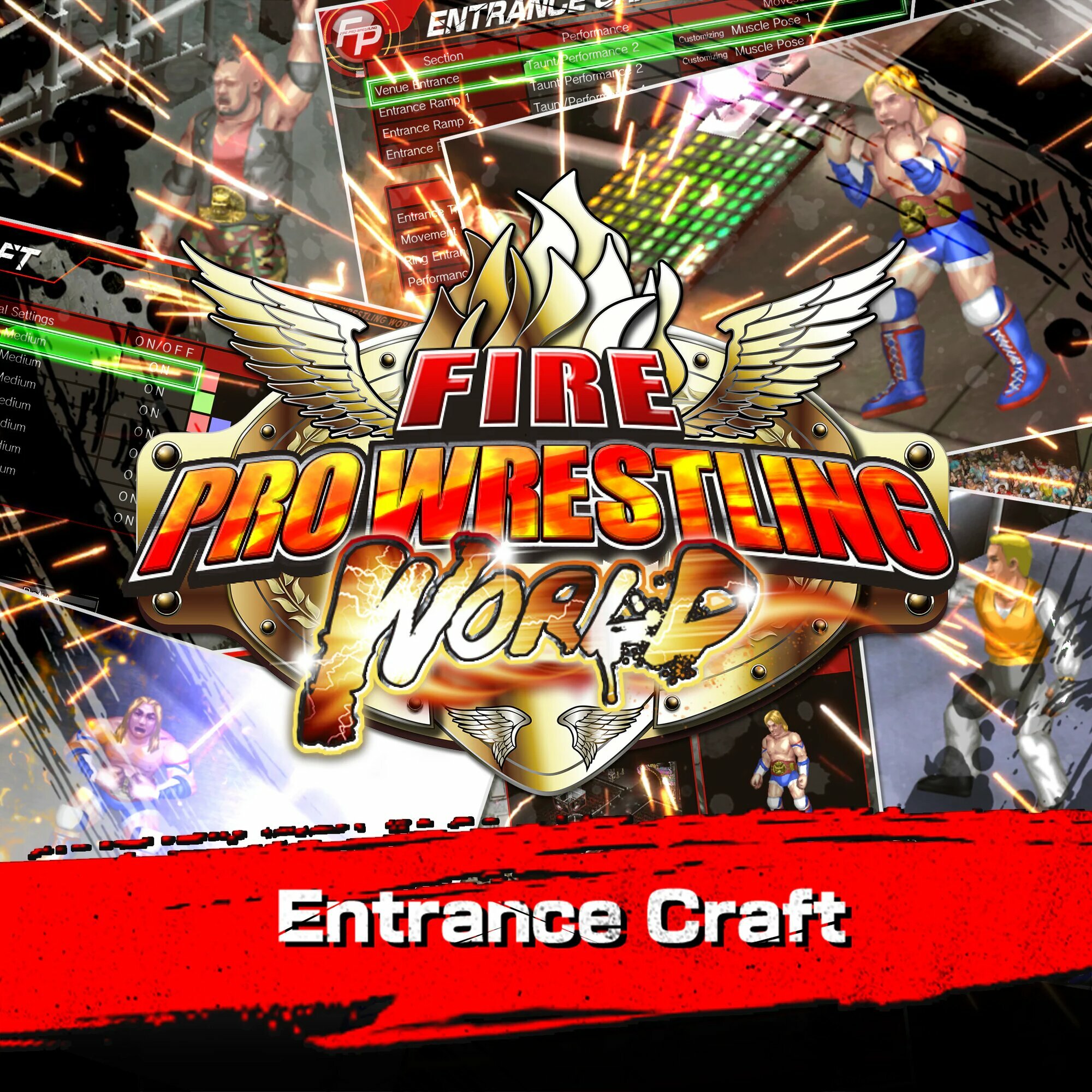 Дополнение Fire Pro Wrestling World - Entrance Craft, цифровое издание PlayStation 4, регион Турция / код пополнения баланса