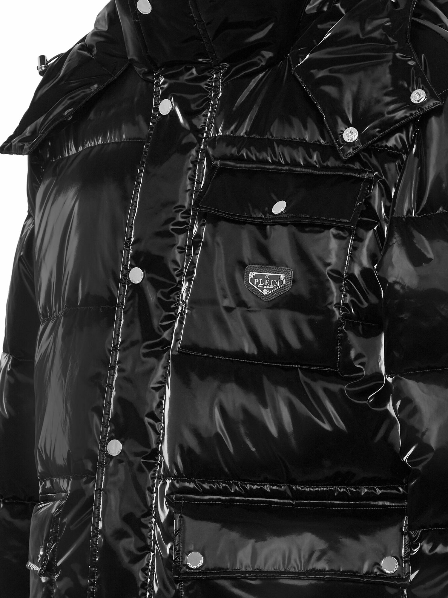 Куртка PHILIPP PLEIN, размер 2XL, black/black — фото 1