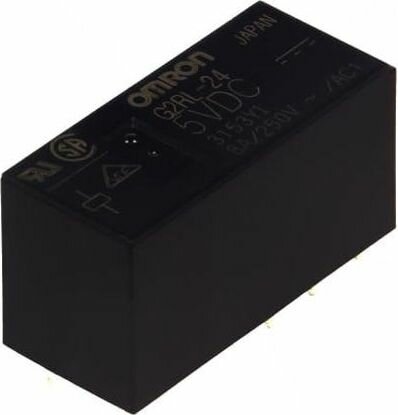 Реле OMRON G2RL-24 DC5 Реле электромагнитное промежуточное Uкат 5 В DС 1шт