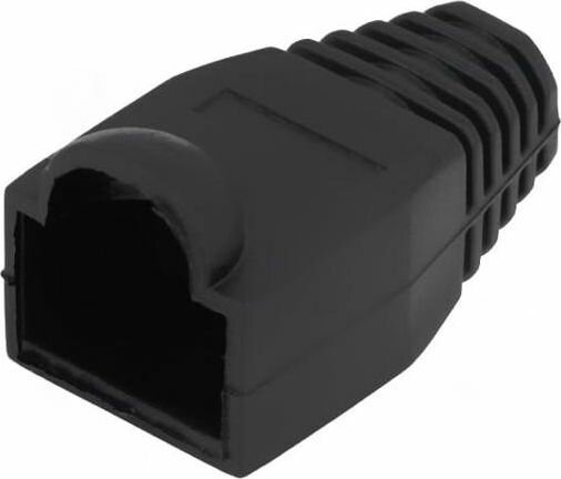 Корпус CONNFLY DS1124-03-PB вилки RJ45, 6,5мм, Цвет черный, 1 шт