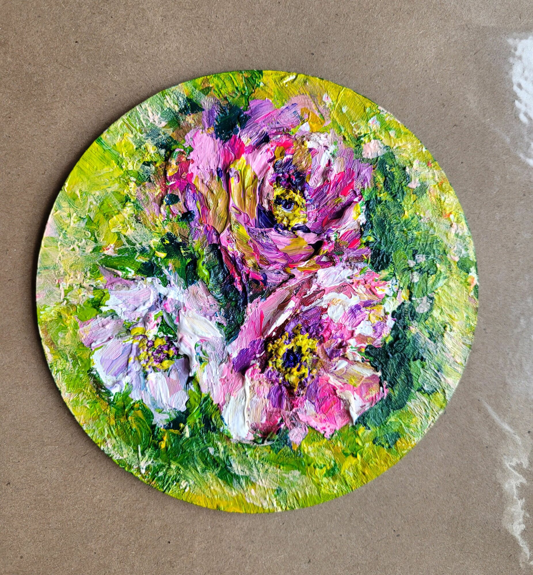 Картина интерьерная декоративная "Цветы 2" мини композиция