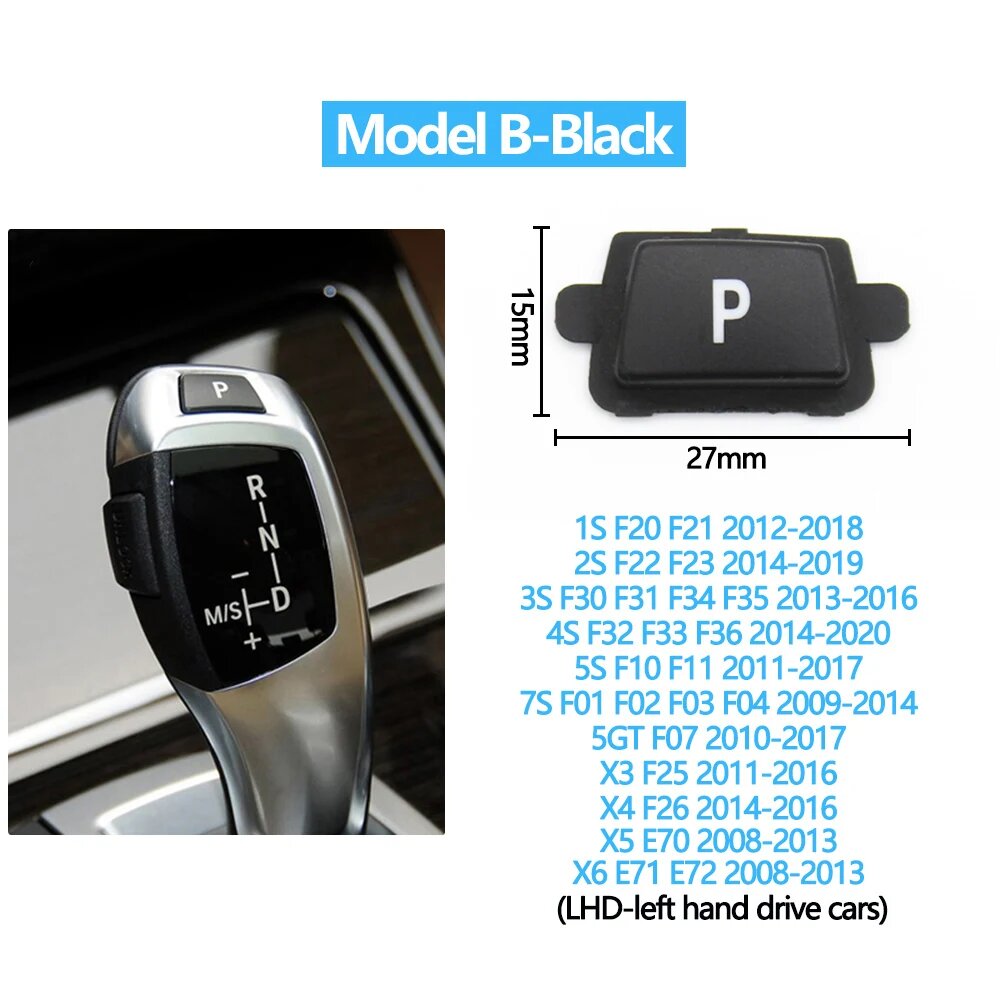 Рычаг переключения передач для BMW 1 2 3 4 5 7 X3 X4 X5 X6 E60 F20 F21 F30 F34 F36 F10 F11 F01 F02 F07 F25 F26 F15 Model B-LHD