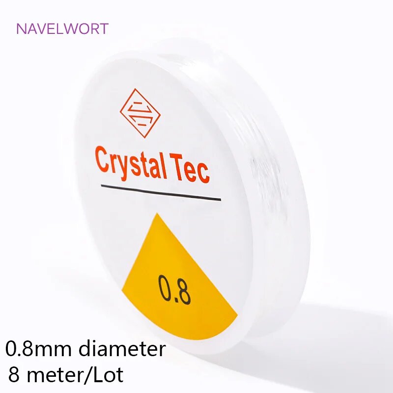 Хрустальная нить NAVELWORT для бижутерии 0.8 mm-8m