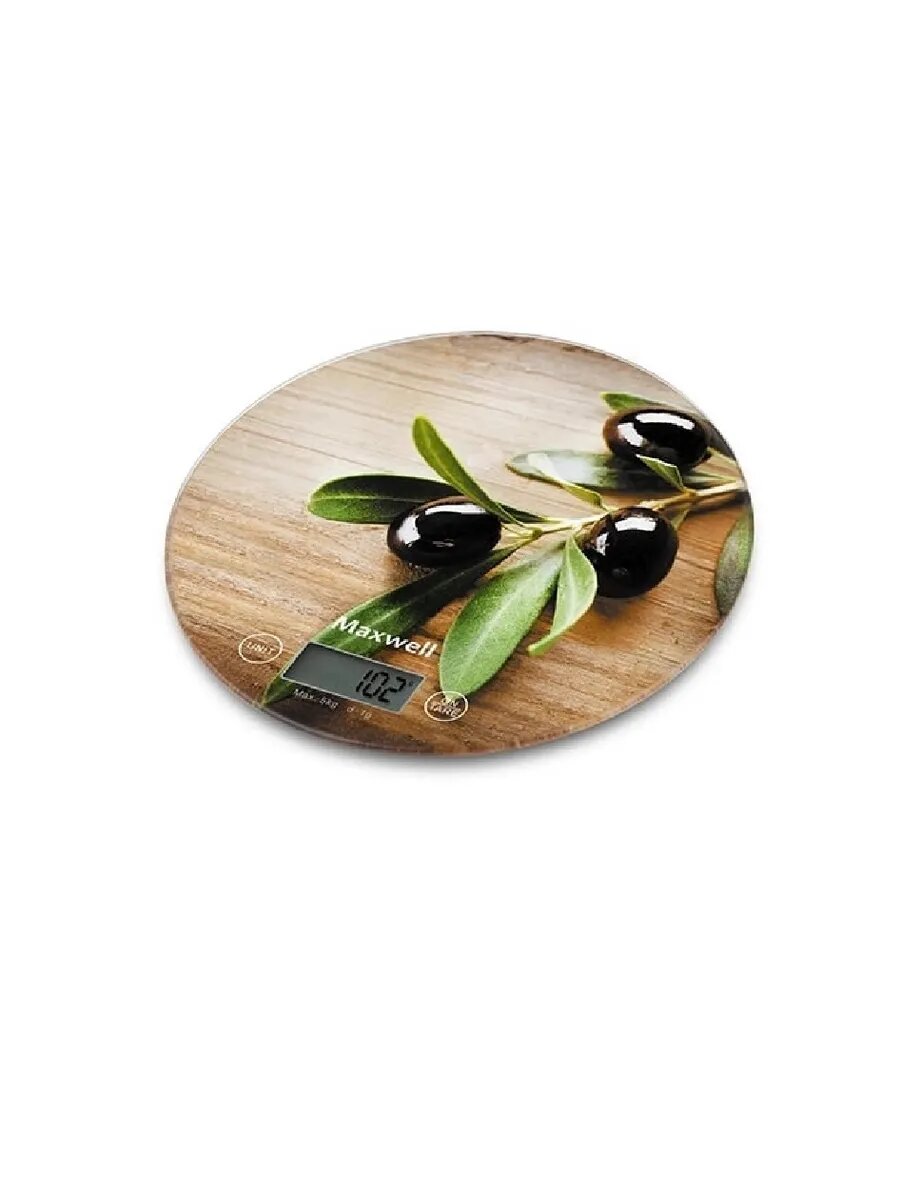 Весы кухонные электронные MAXWELL MW-1468 макс. вес:5кг рисунок