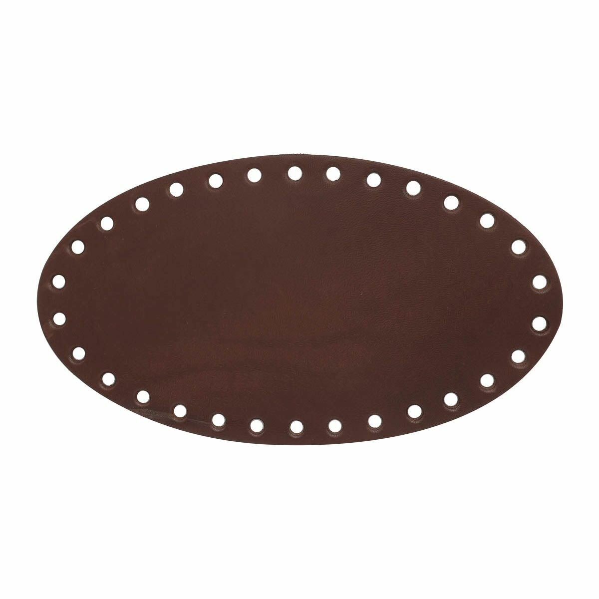 Дно для сумки кожаное 22см*12,2см, толщ.3,5-4мм, дизайн № 504, 100% кожа (72 светло-коричневый)