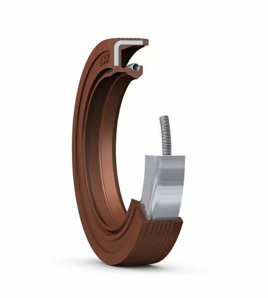 Уплотнение (сальник) с фторопластовой двухрядной кромкой 12X28X7 HMSA10 V