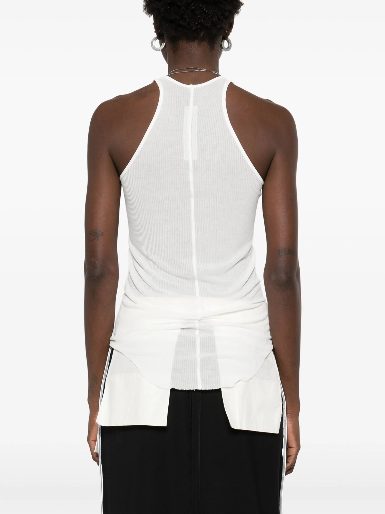 Топ Rick Owens, размер 44, white — фото 1