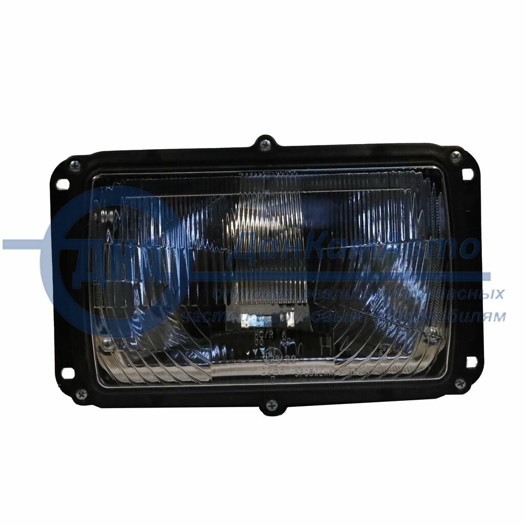 Фара евро в сборе (квадратная) ГАЗ-3102, КАМАЗ, МАЗ, УАЗ-3160