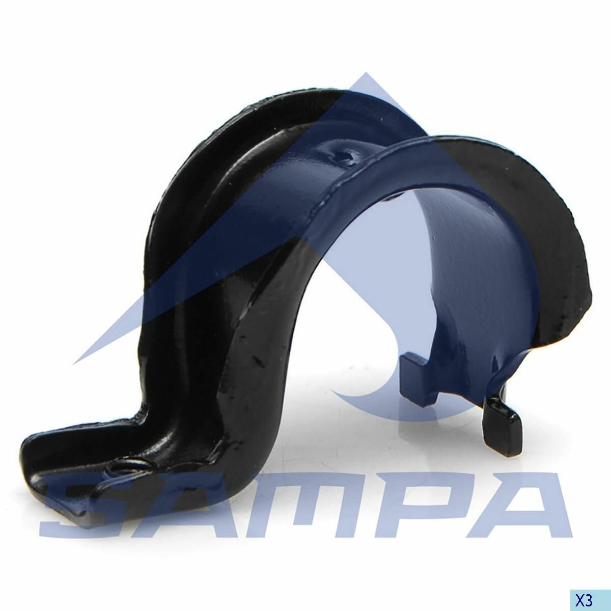 Кронштейн крепления заднего крыла RVI/Volvo 1880 0161 SAMPA