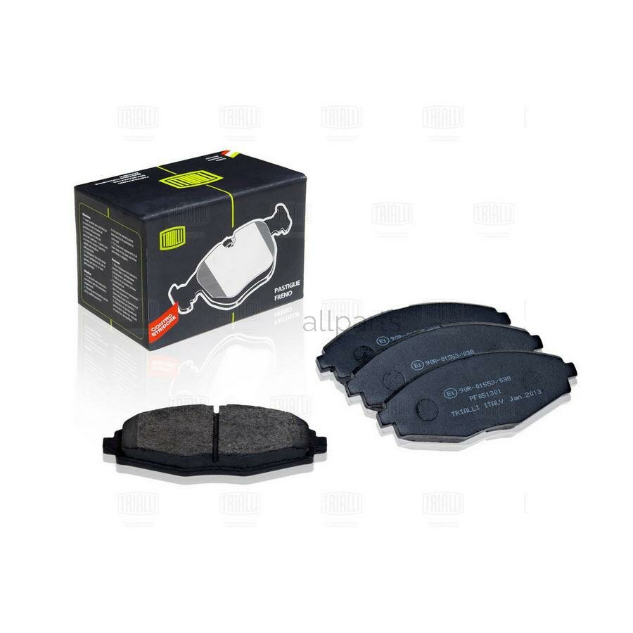 TRIALLI PF051301 Колодки DAEWOO MATIZ 0.8 1998 =>