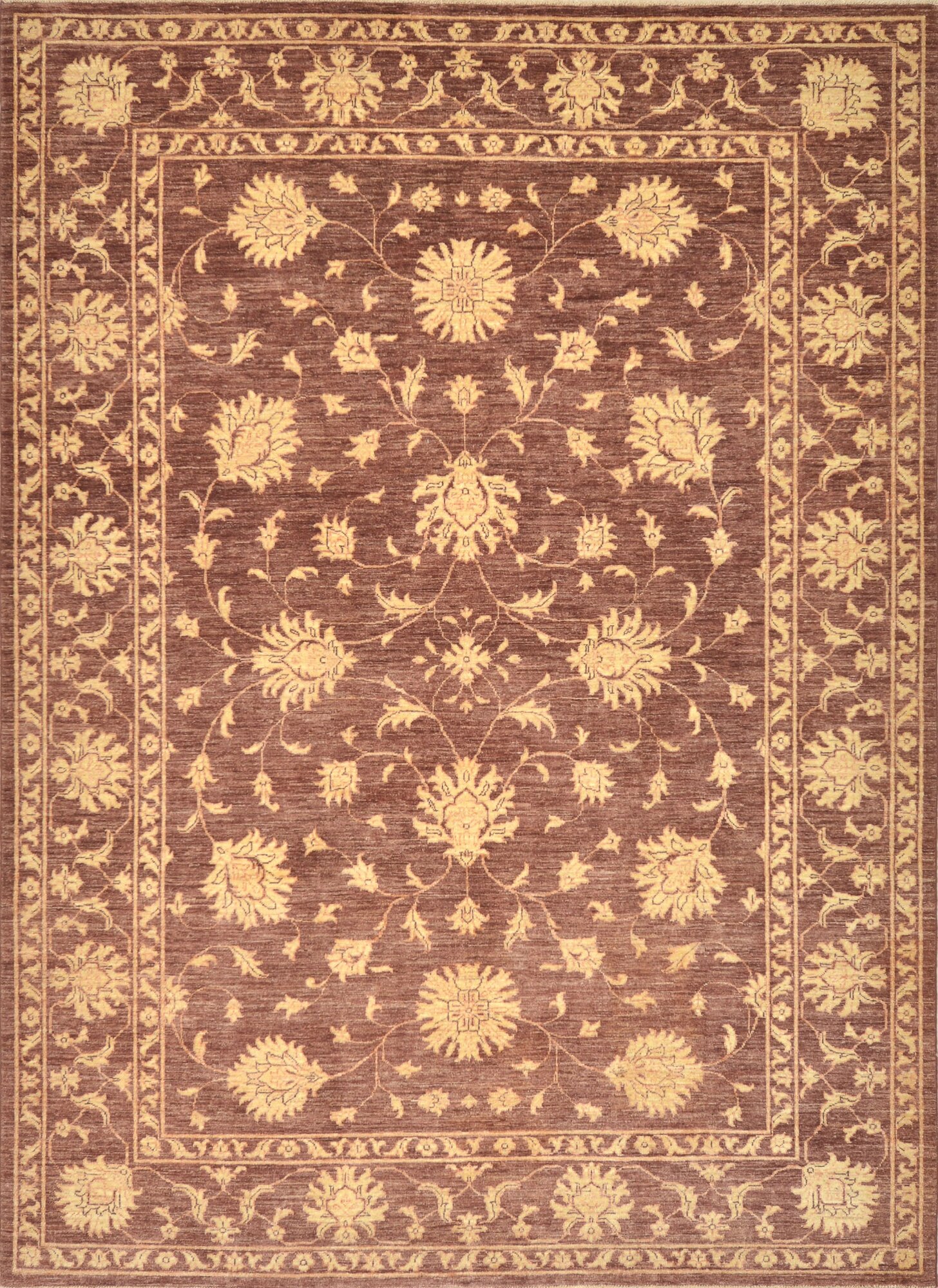 Афганский ковер ручной работы Zigler(Chobi), Размер: 205х284 см.