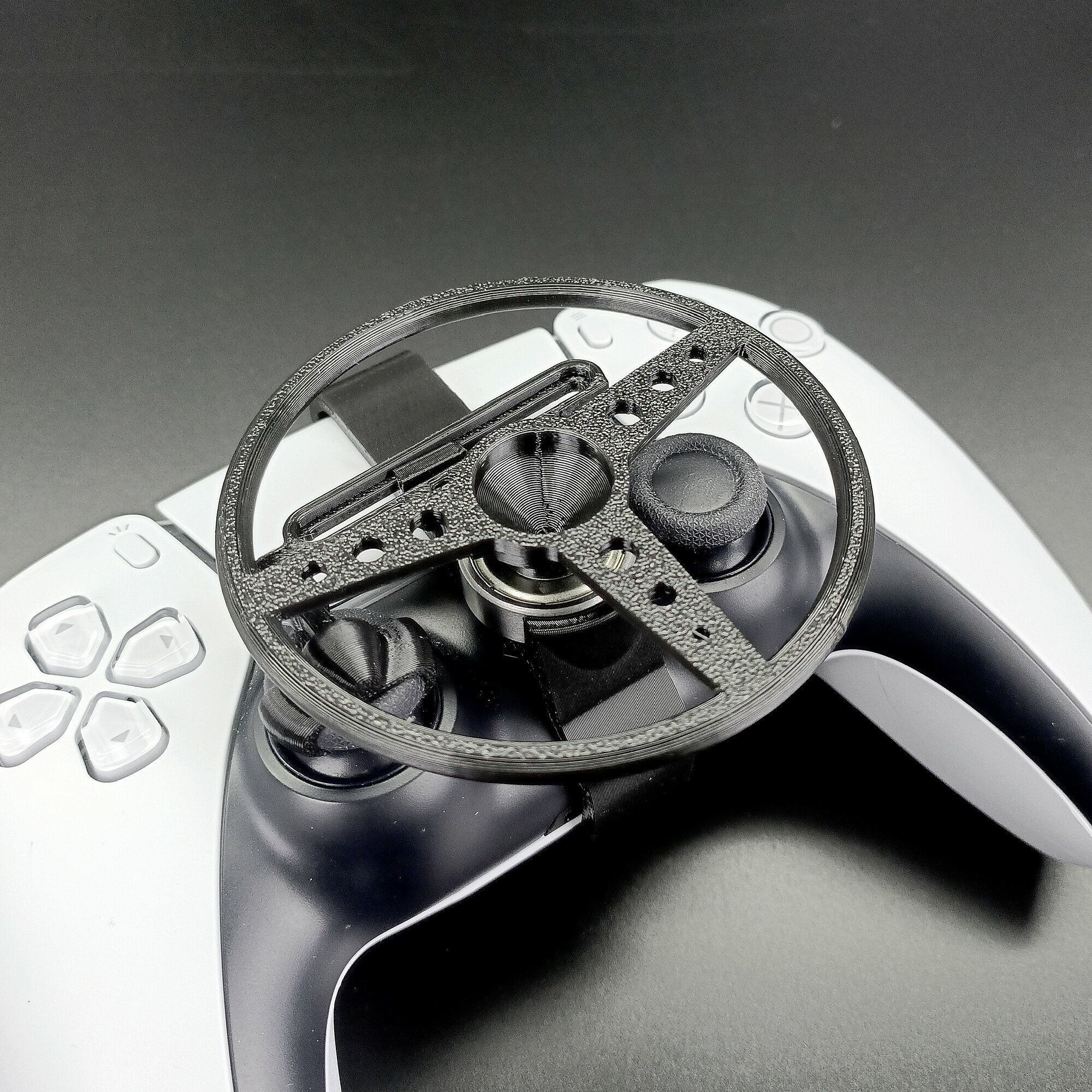 Мини руль для джойстика PS5, цвет: черный, комплектация: 1 штука