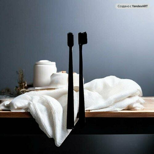 Зубная щетка медик+Классик, средняя, цветная ручка, Россия