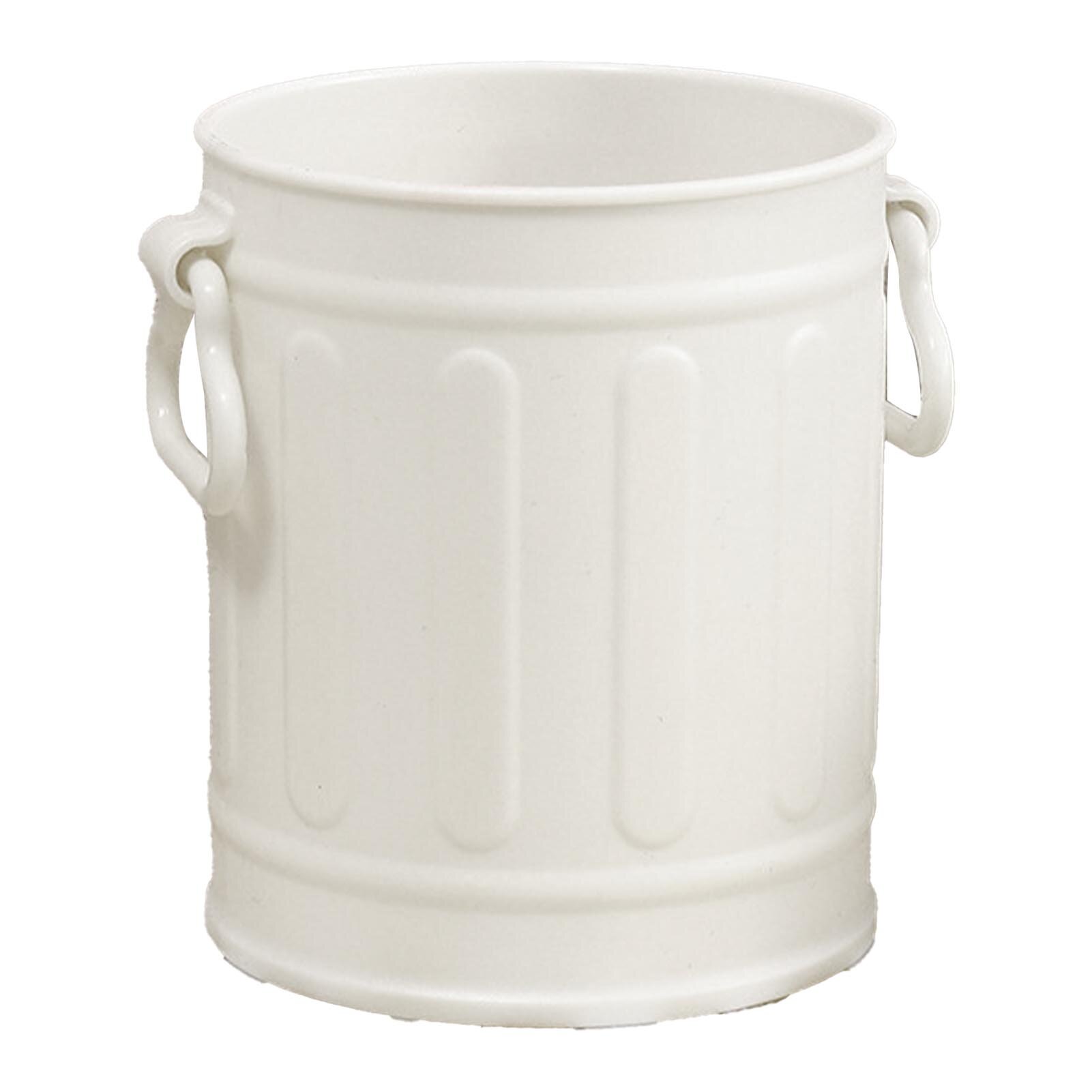 Plastic Pen Holder Cute Large Capacity Convenient Storage Pencil Container for Home School Office White