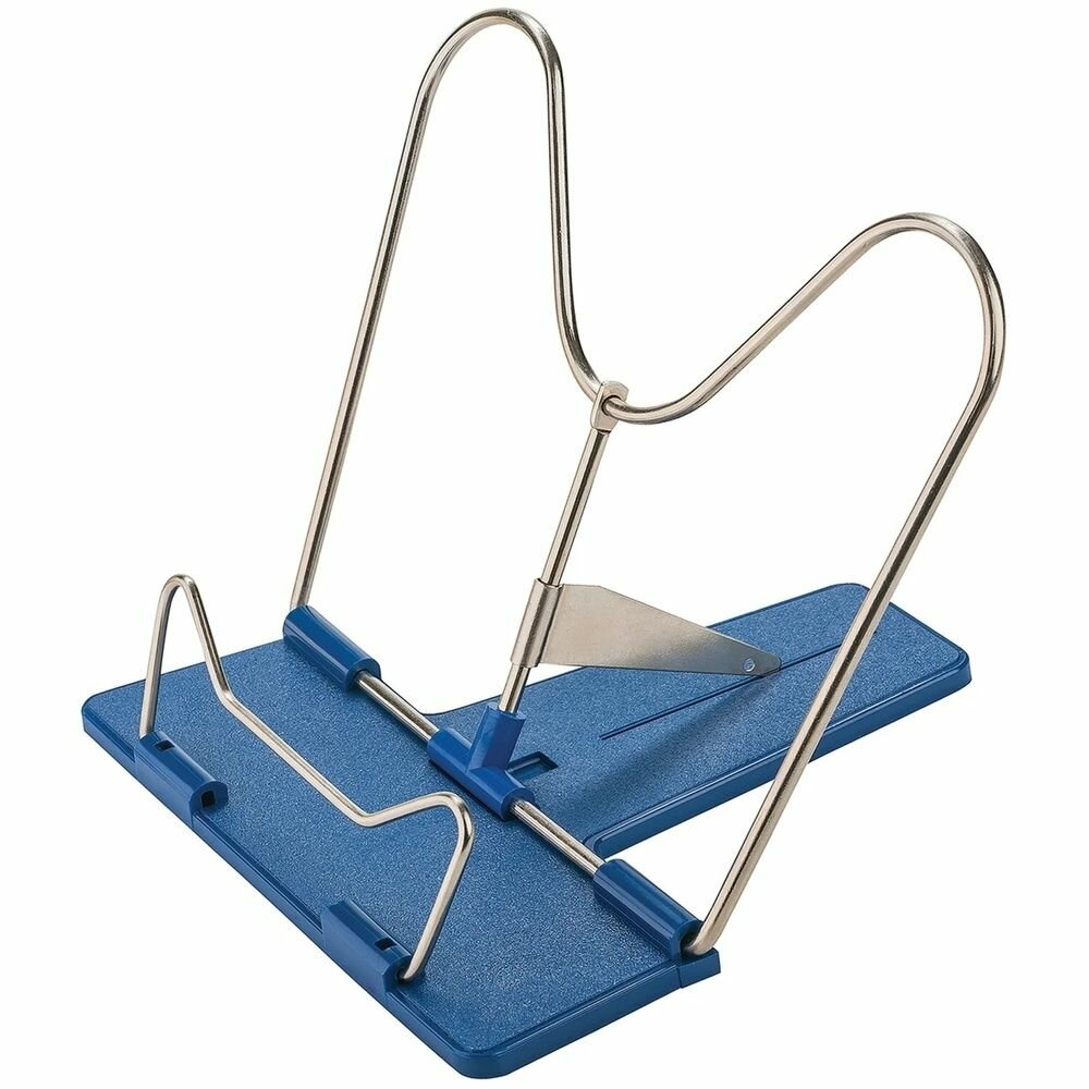 Подставка для книг GLOBUS пластмассовое основание, никелированный металл (0001)