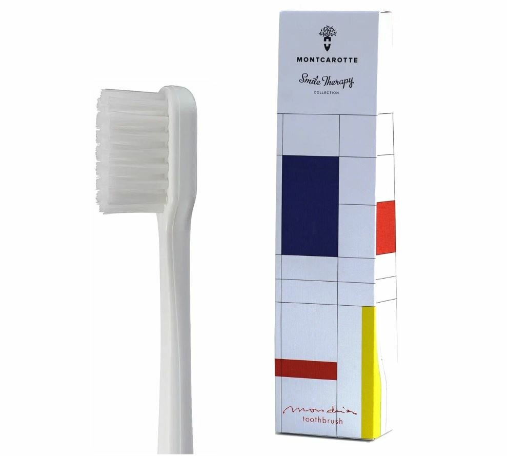 Зубная щетка Montcarotte «Mondrian» из коллекции "Абстракционисты", для детей от 12 детей