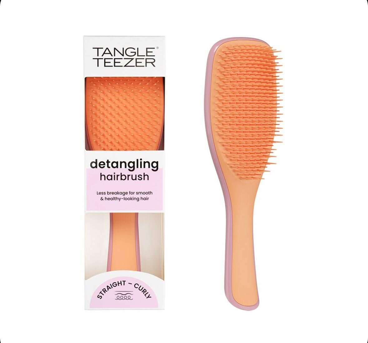 Расческа для волос Tangle Teezer The Ultimate (Wet) Detangler Apricot Rosebud Абрикосовый/Светло-розовый 2333