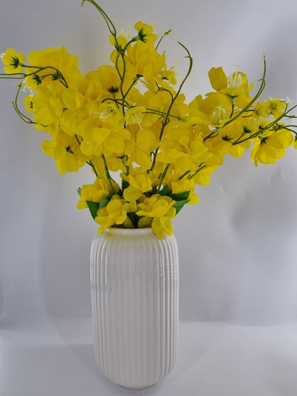 Дельфиниум набор 2 букета. Искусственные цветы. Цвет Желтый