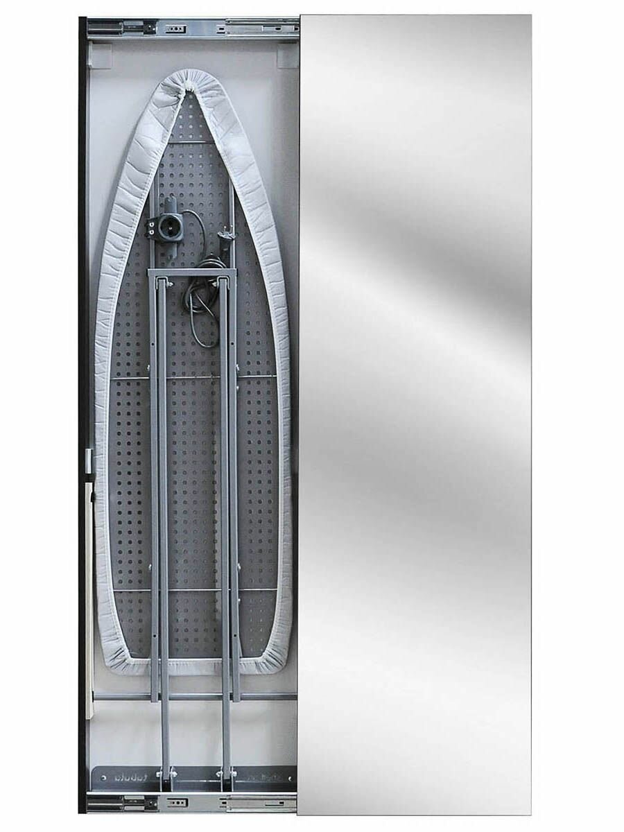 Встроенная гладильная доска Табула (зеркало), венге купе право