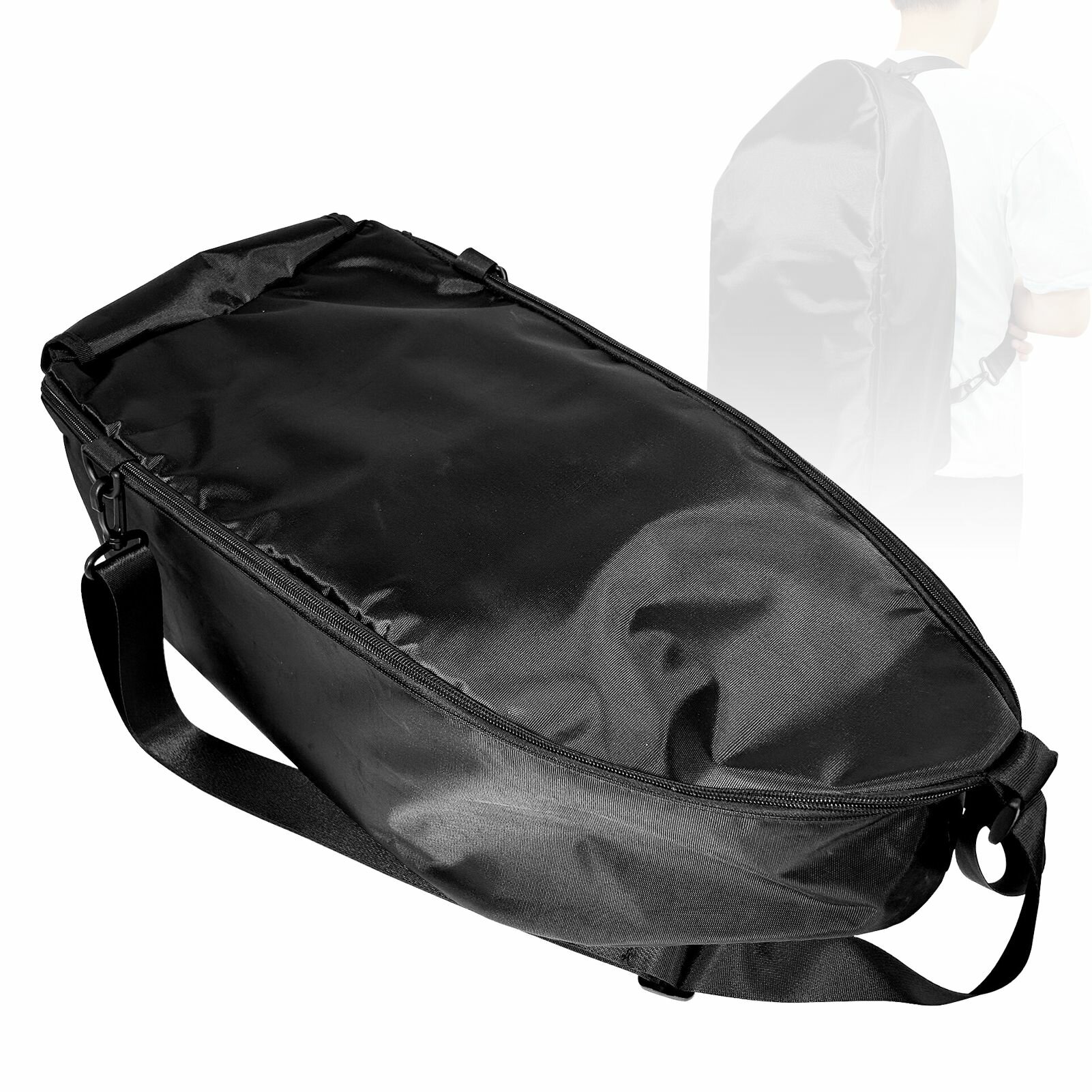 Оксфордская сумка для переноски лодки с наживкой для рыбалки с боковой молнией, износостойкая сумка для хранения рыболовных аксессуаров и снастей