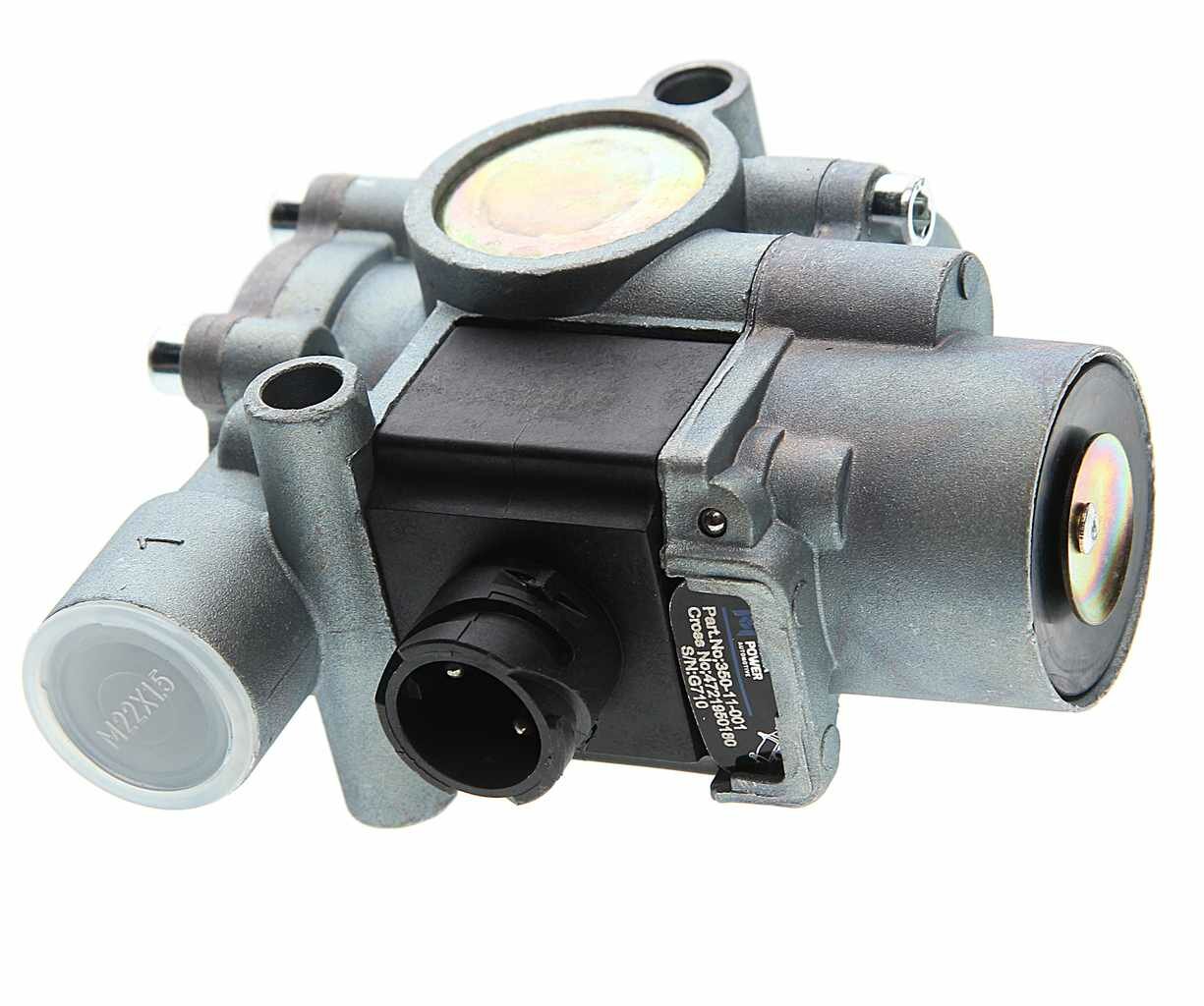 Модулятор ГАЗ, МАЗ, КАМАЗ, ПАЗ, нефаз 24V АБС, 350-11-001, MEGAPOWER