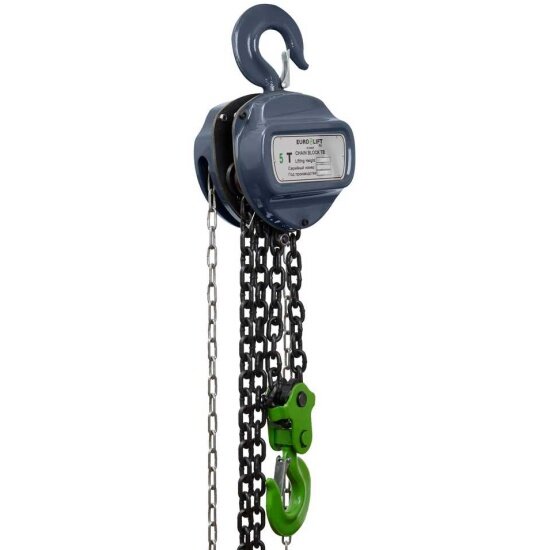 Euro-lift Таль ручная шестеренная стационарная ТВ - 5.0 тн, 6.0 м