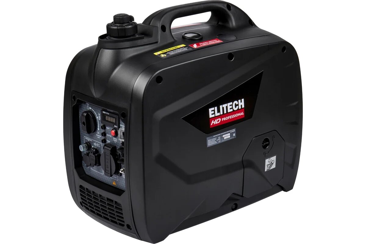 Генератор Elitech GIS 2000RM, инверторный, максимальная мощность 2000 Вт