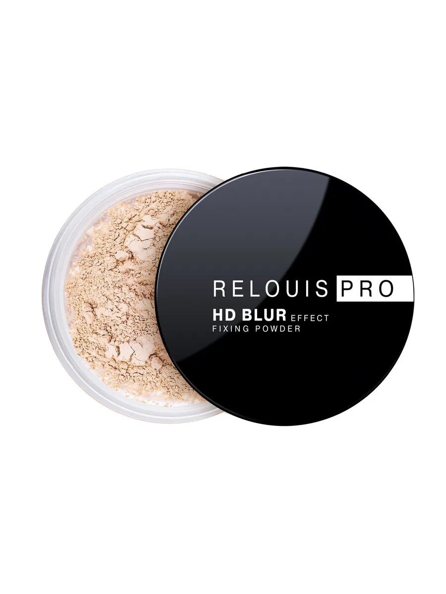 Пудра фиксирующая с эффектом блюра RELOUIS PRO HD blur eff