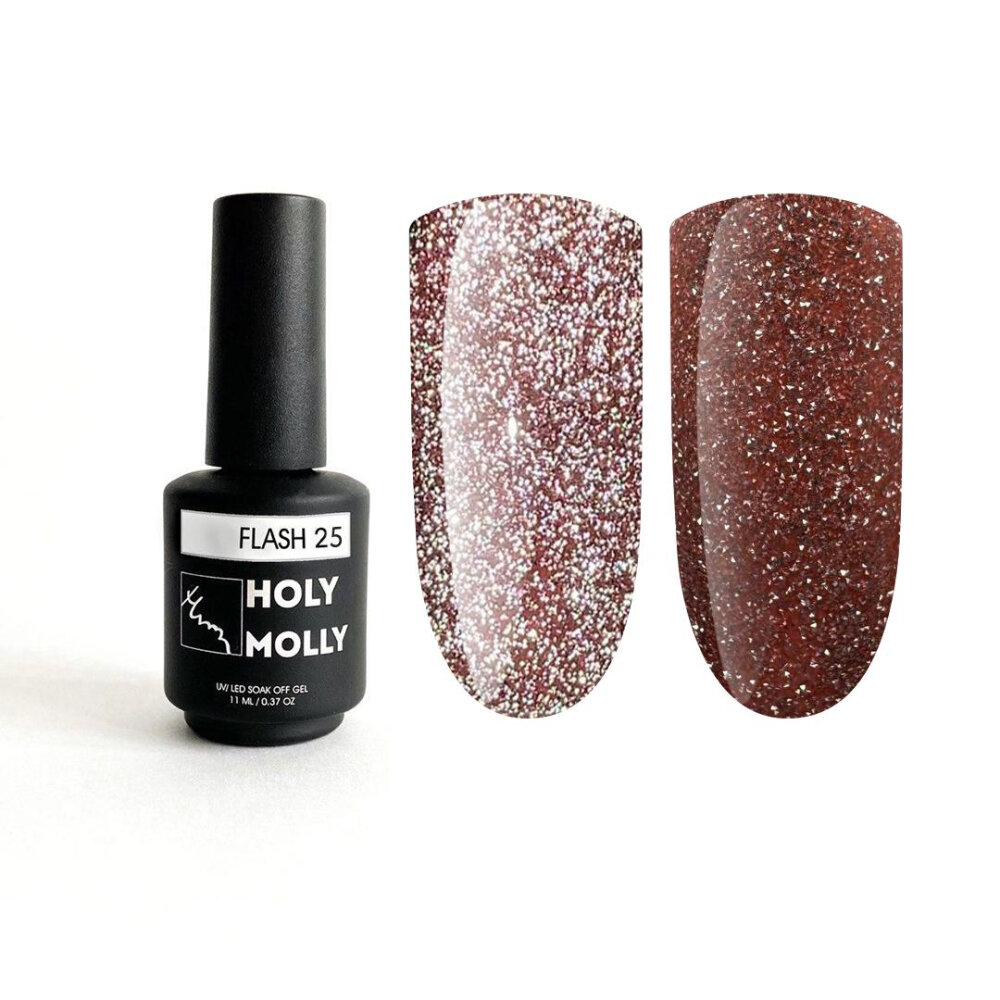 Гель-лак Holy Molly FLASH №25 светоотражающий 11 мл