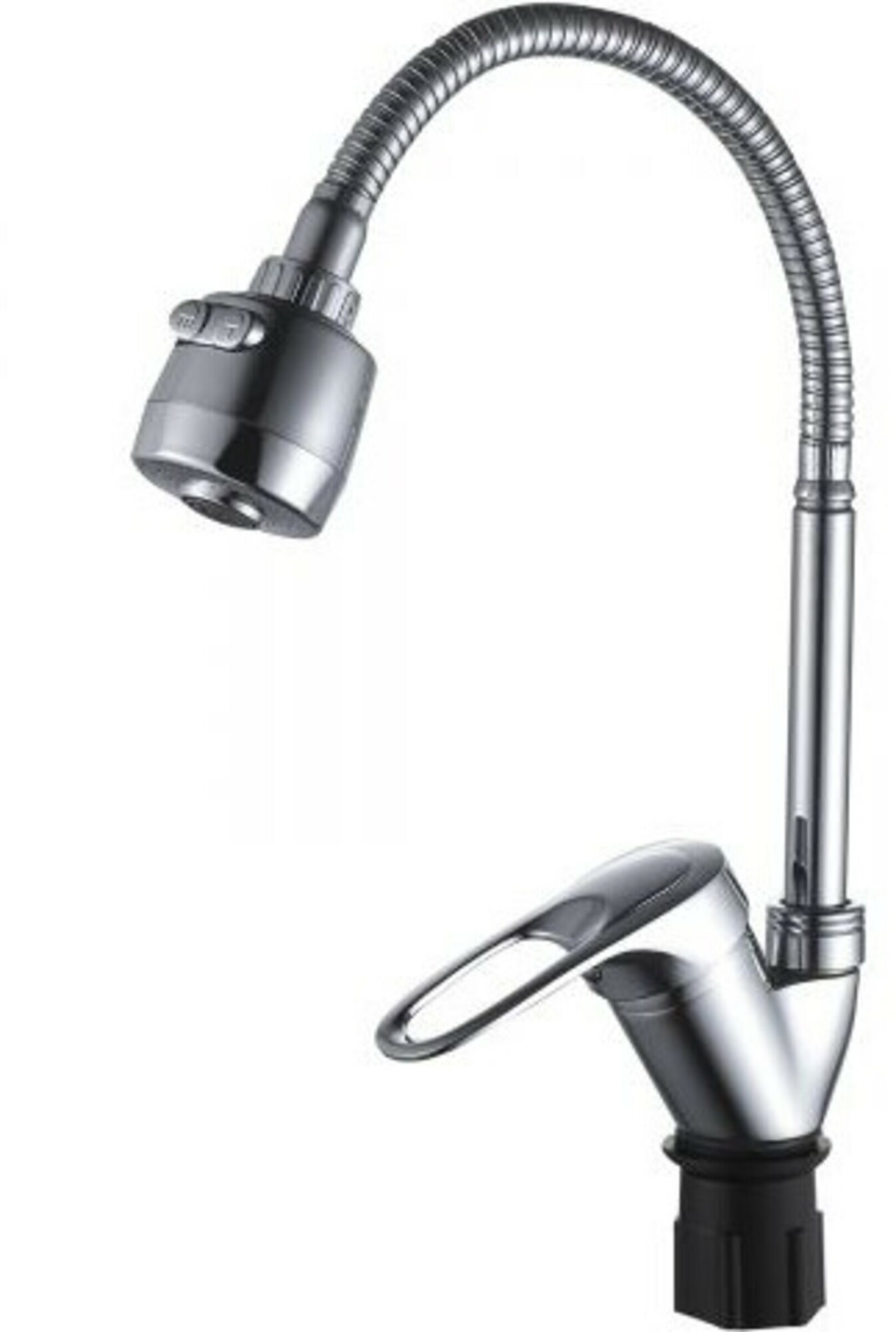Смеситель для кухни ECONOCE серия 240 с гибким двухрежимным изливом (EC0246)