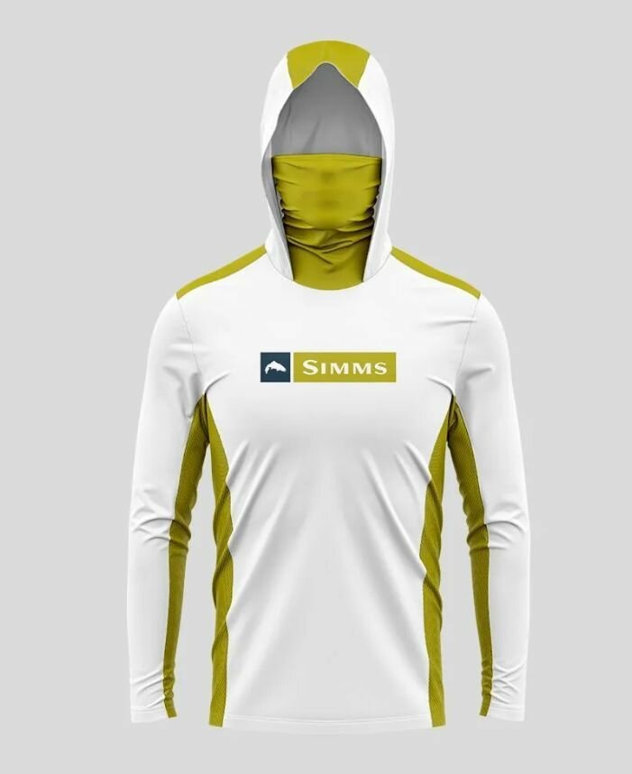 SIMMS Толстовка с длинным рукавом, футболка, защита от солнца, рыболовный костюм