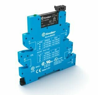 Модуль интерфейсный 6A, 1CO, контакты AgNi, 24В AC/DC IP20 винт. клемм. MasterBASIC Finder