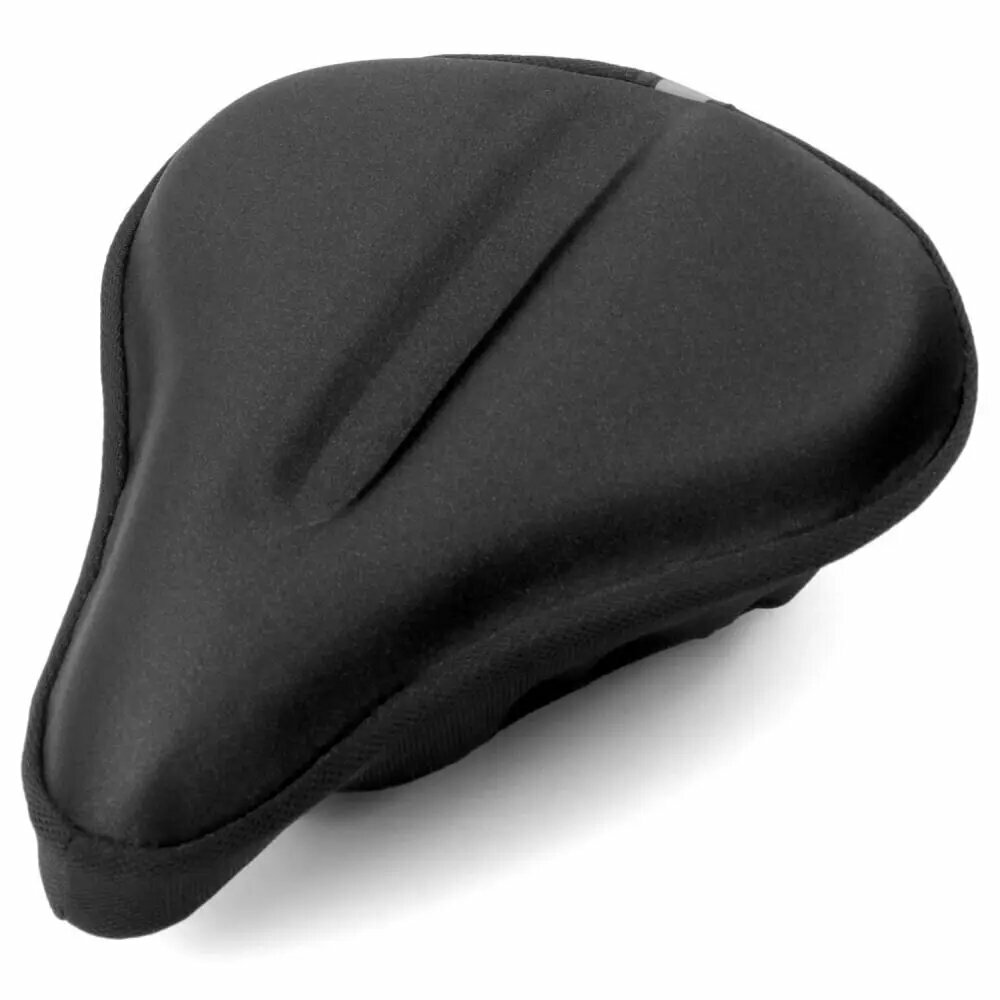 Накладка гелевая на седло черная, размер 270x240мм, вес 270гр