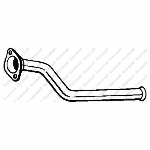 Труба выхлопного газа Bosal 750079 для Renault Kangoo