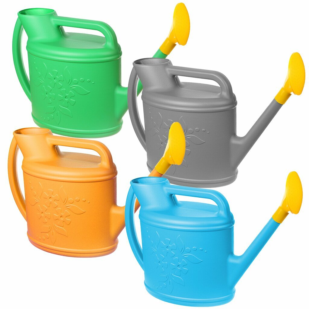 6 x Лейка 10л "Премьера" с рассеивателем (уп.6)М1628 Пластмасса альтернатива (Комплект из 6 штук)