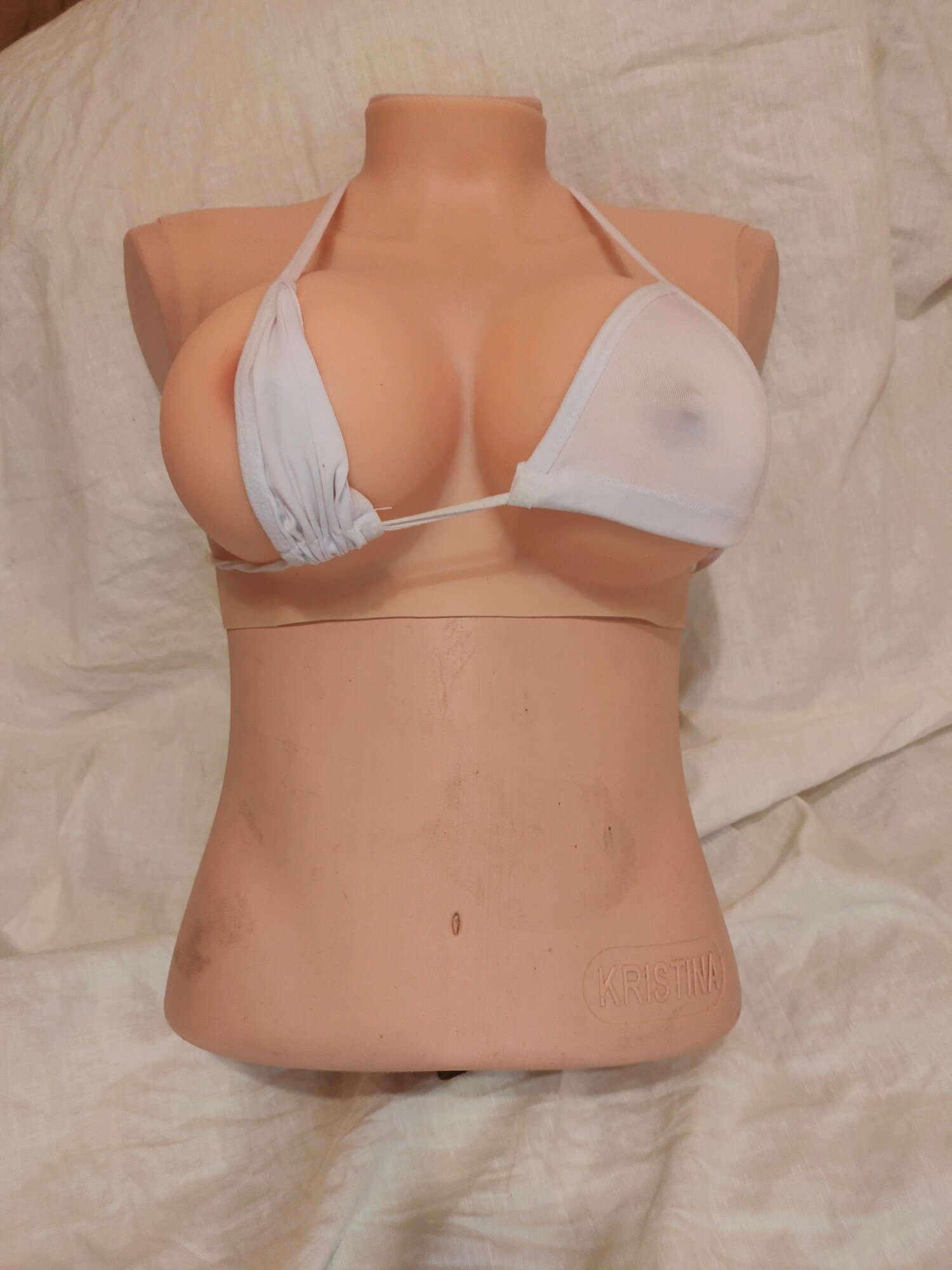 Накладная грудь силиконовая. Размер 4(D).