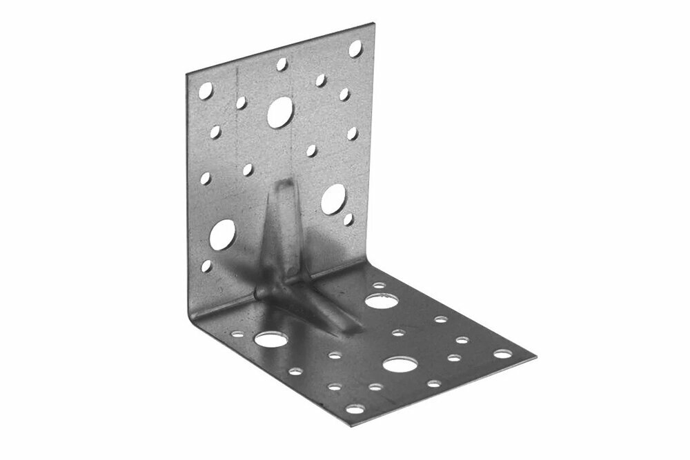 Уголок крепежный усиленный Bilti, 105 x 90 мм, 35 шт