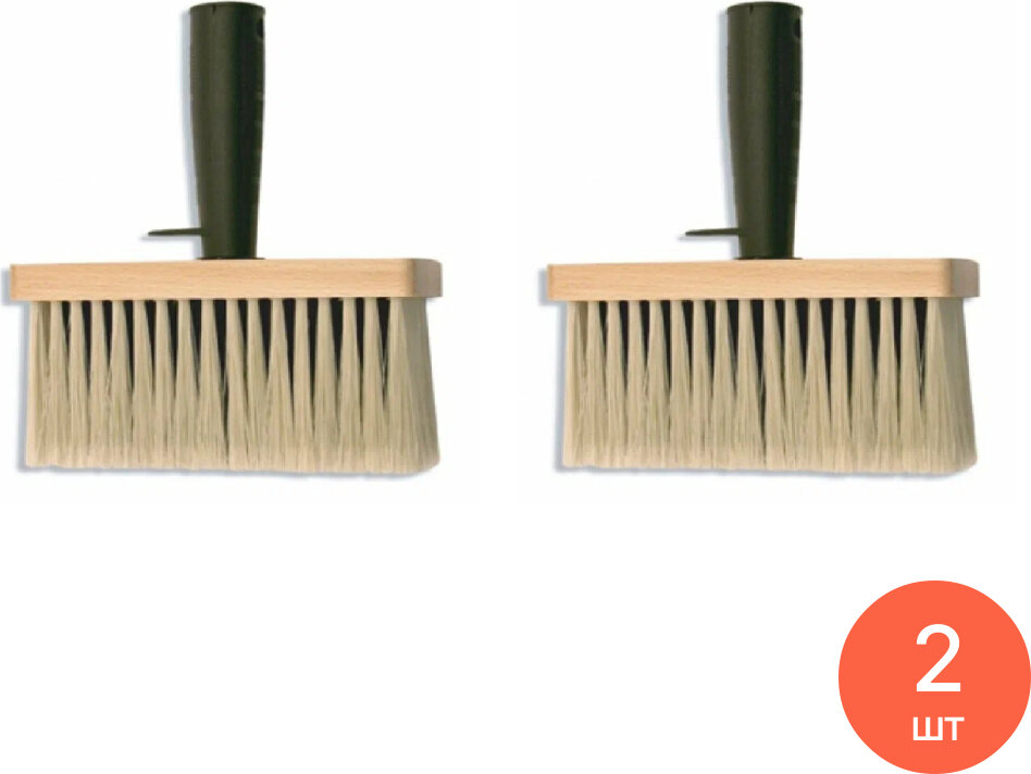 Кисть малярная 888 макловица с синтетической щетиной, плоская, 140мм / малярные и отделочные инструменты (комплект из 2 шт)