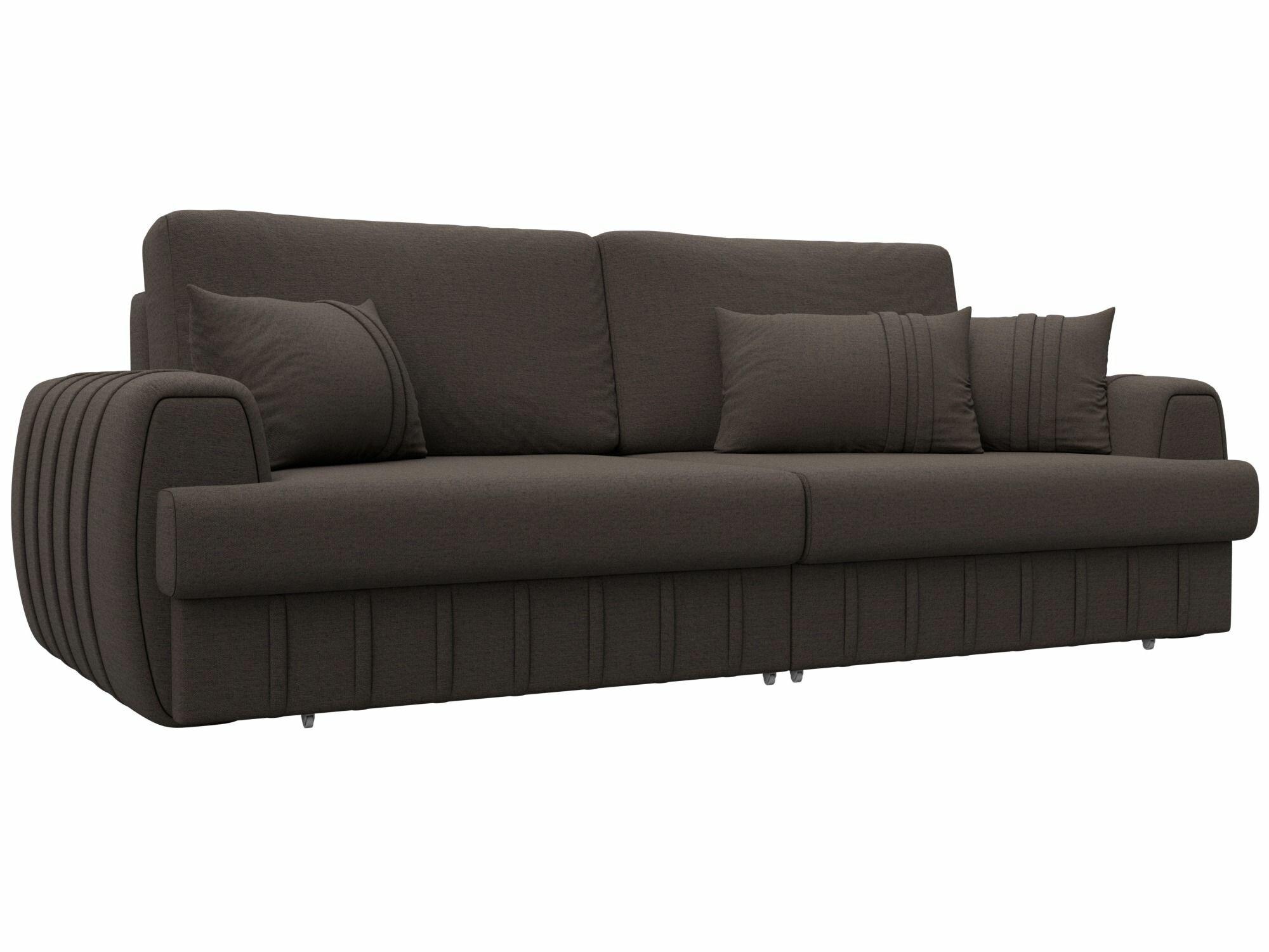 Диван прямой Флоу НПБ, Рогожка