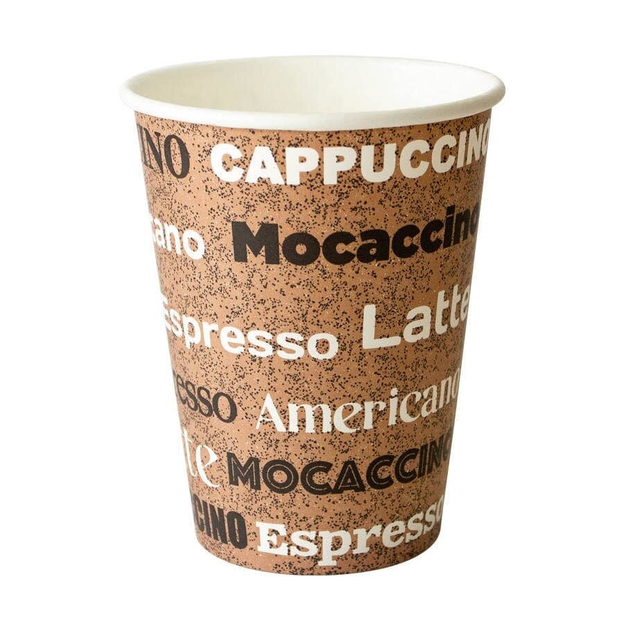 Стакан одноразовый бумажный Coffee d-90 300 мл, короб: 1000 шт.