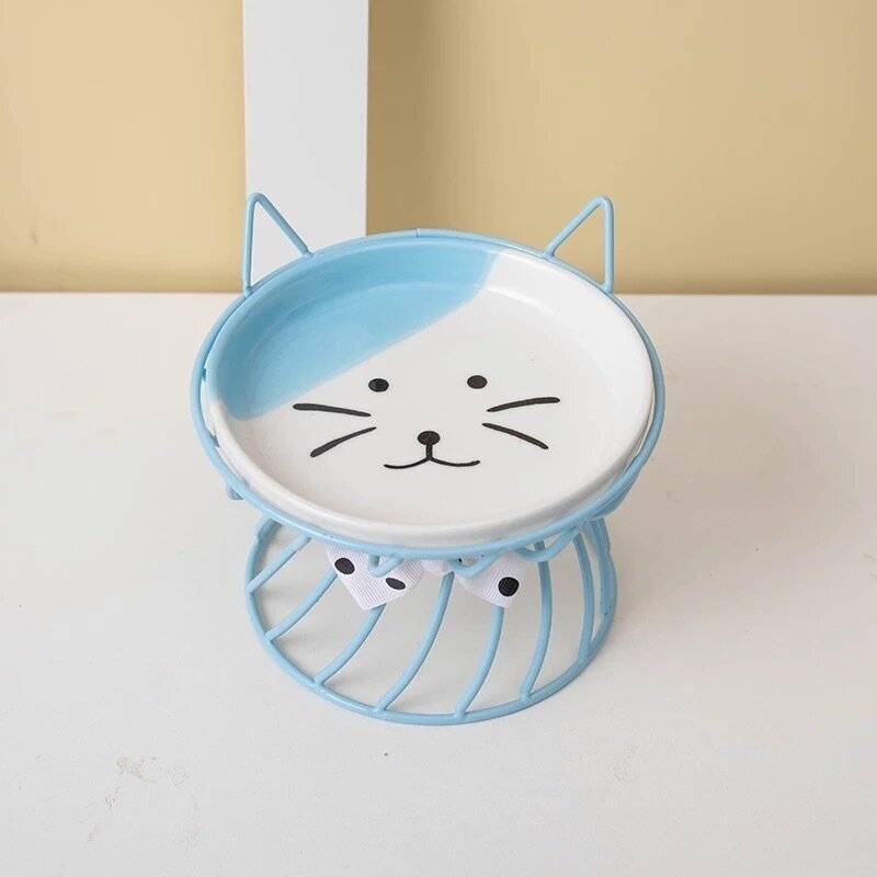 Миска для любимого котика на подставке YZ