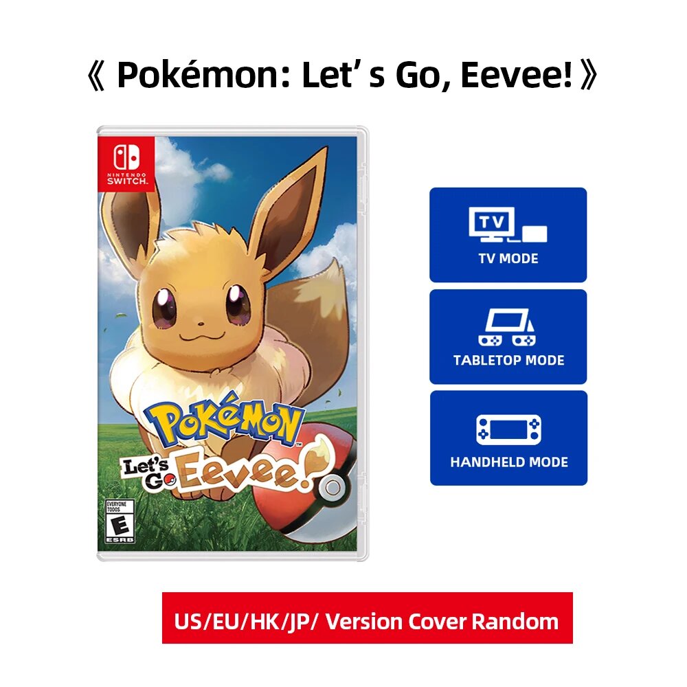Игра Pokemon Let's Go, Eevee Nintendo Switch