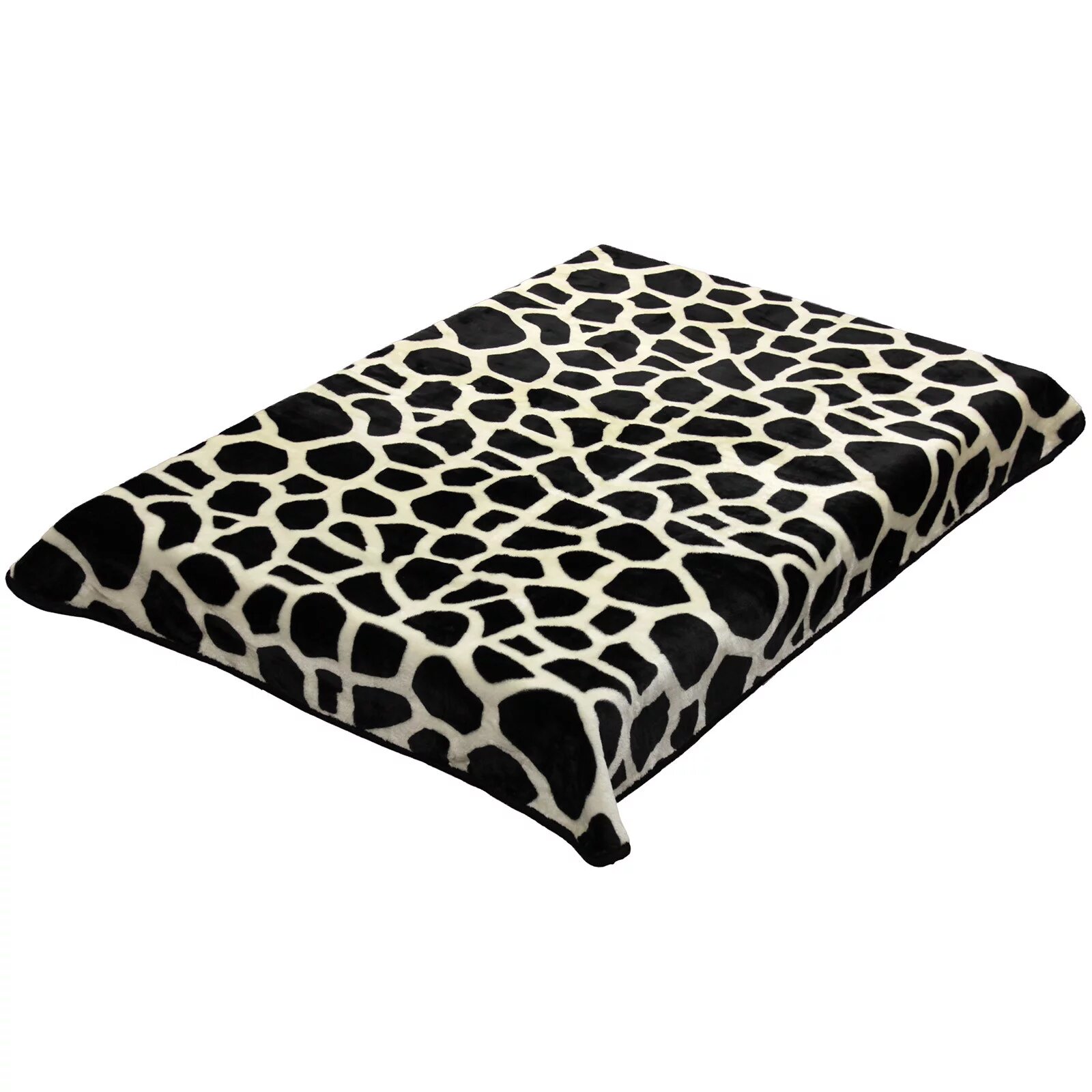 Пледы и покрывала Smoon Плед "Жираф" черный 150x200 полуторный облеченный Смун