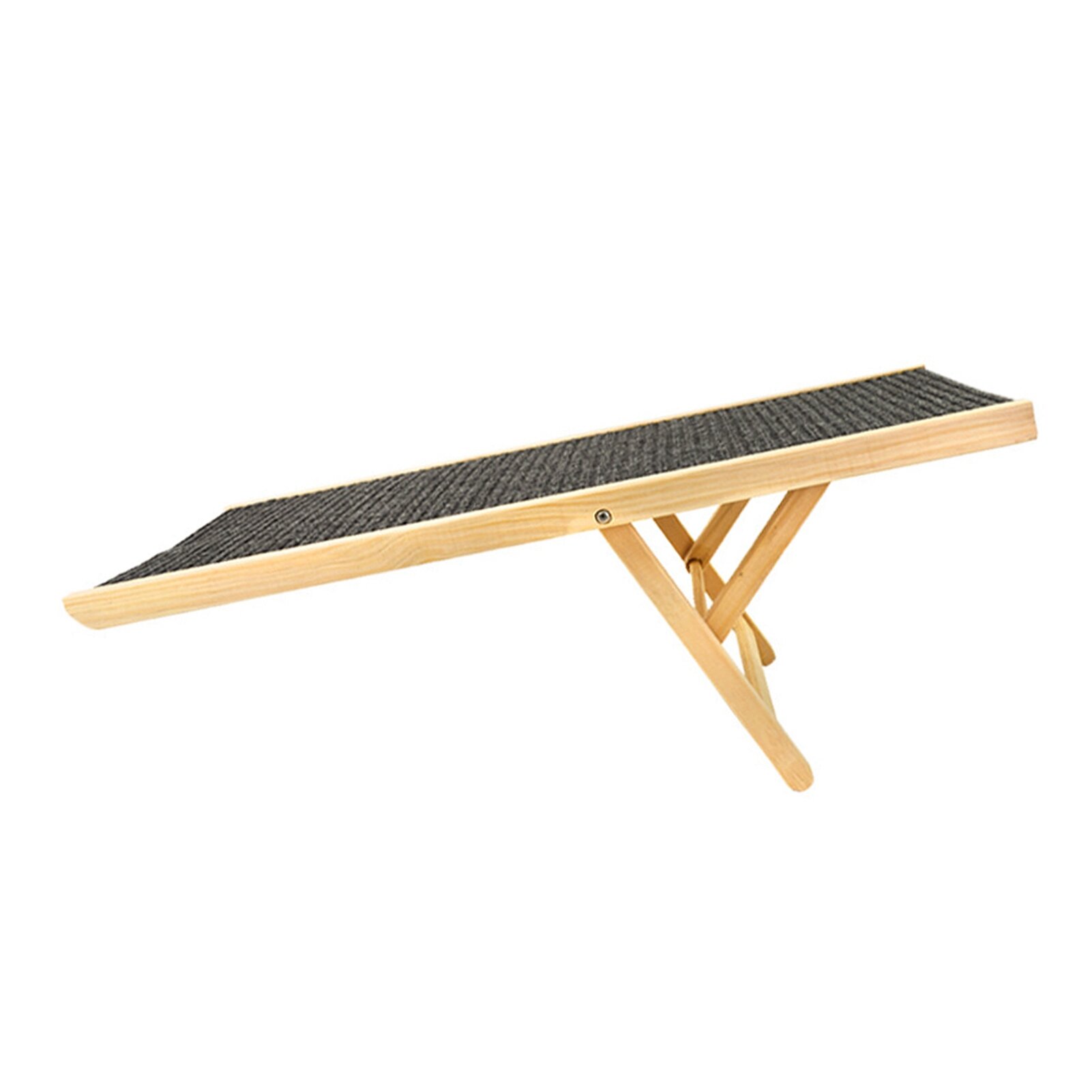 Деревянная рампа для собак, регулируемая по высоте, противоскользящая, складная лестница для подъема домашних животных для дивана-кровати. Размер автомобиля: прибл. 100x43 см / 39,4x16,9 дюйма (Д)