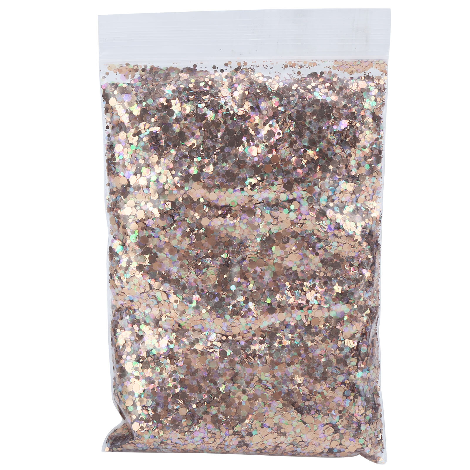 Nail Glitter PET Dream Bronze Color Hexagonal Resin Sequin for Make Up Art MHB 22400