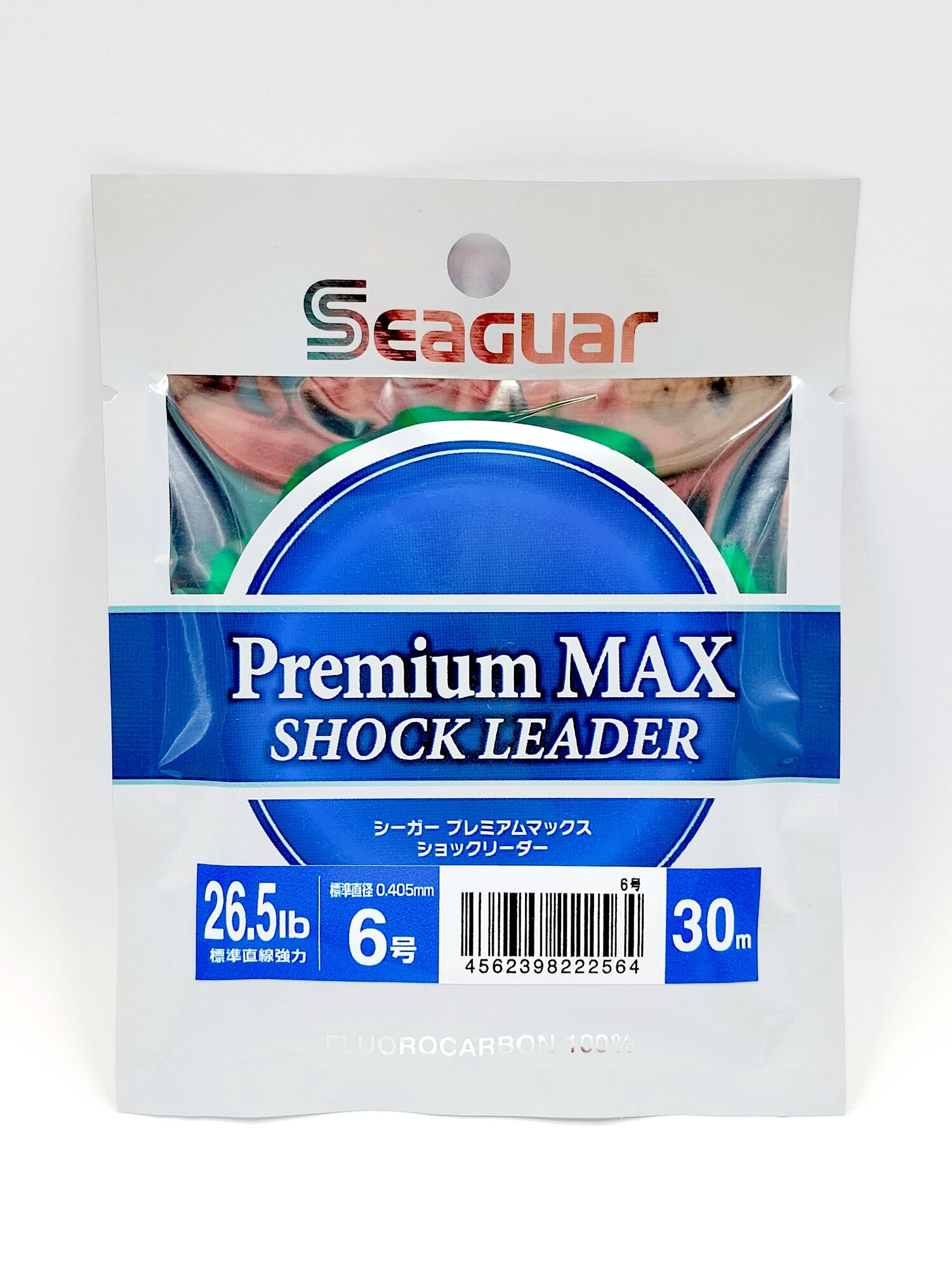 Флюорокарбон SEAGUAR PREMIUM MAX Shock Leader 30m #6 (26.5lb/0.405mm)