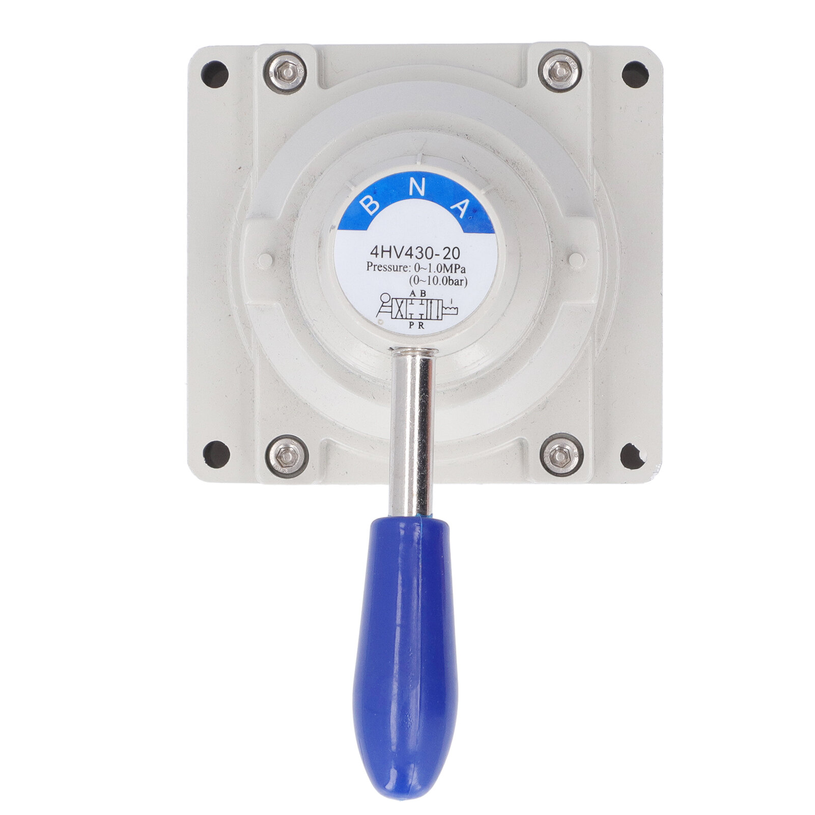 Пневматический ручной клапан 3 Положение 4 Уэй Алюминиевого сплава. Рычаг.